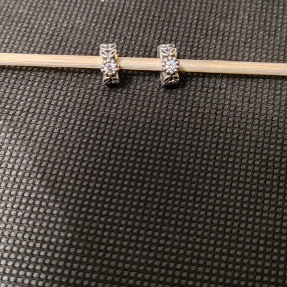 Pandora | Jewelry | 2 Twice As Nice Pandora Spacer Beads With Cz ...